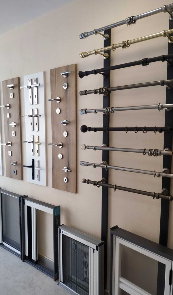 Εξαρτήματα αλουμινίου, σίτες, πόμολα, κλειδαριές, κουρτινόξυλα, Φτιάξ ...